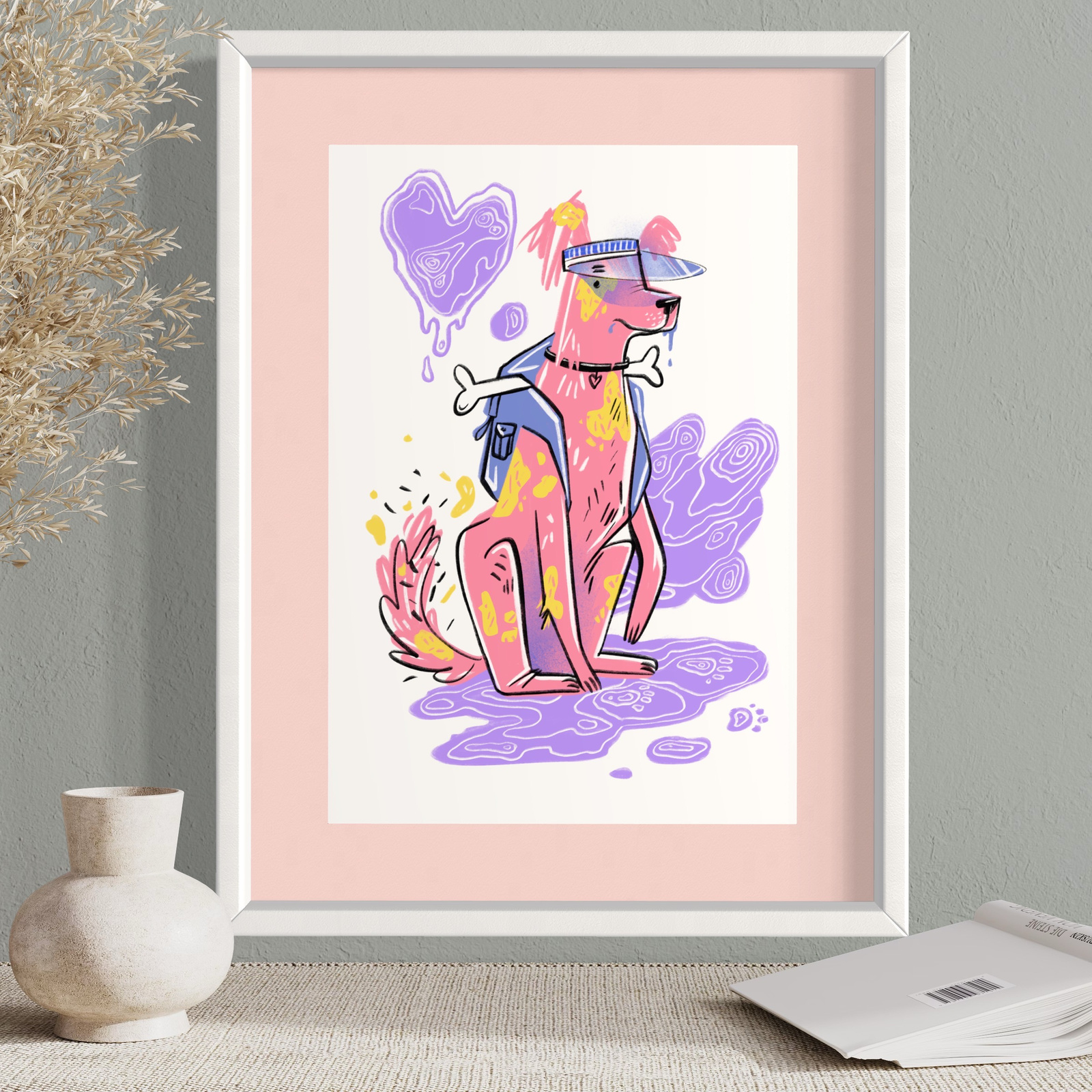 Dog bone - A3 poster | Posters - Iluilu all Posters w A3 format ...