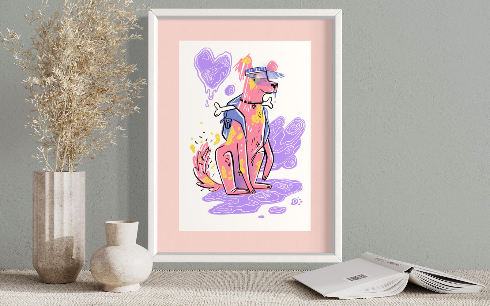 Dog bone - A3 poster | Posters - Iluilu all Posters w A3 format ...